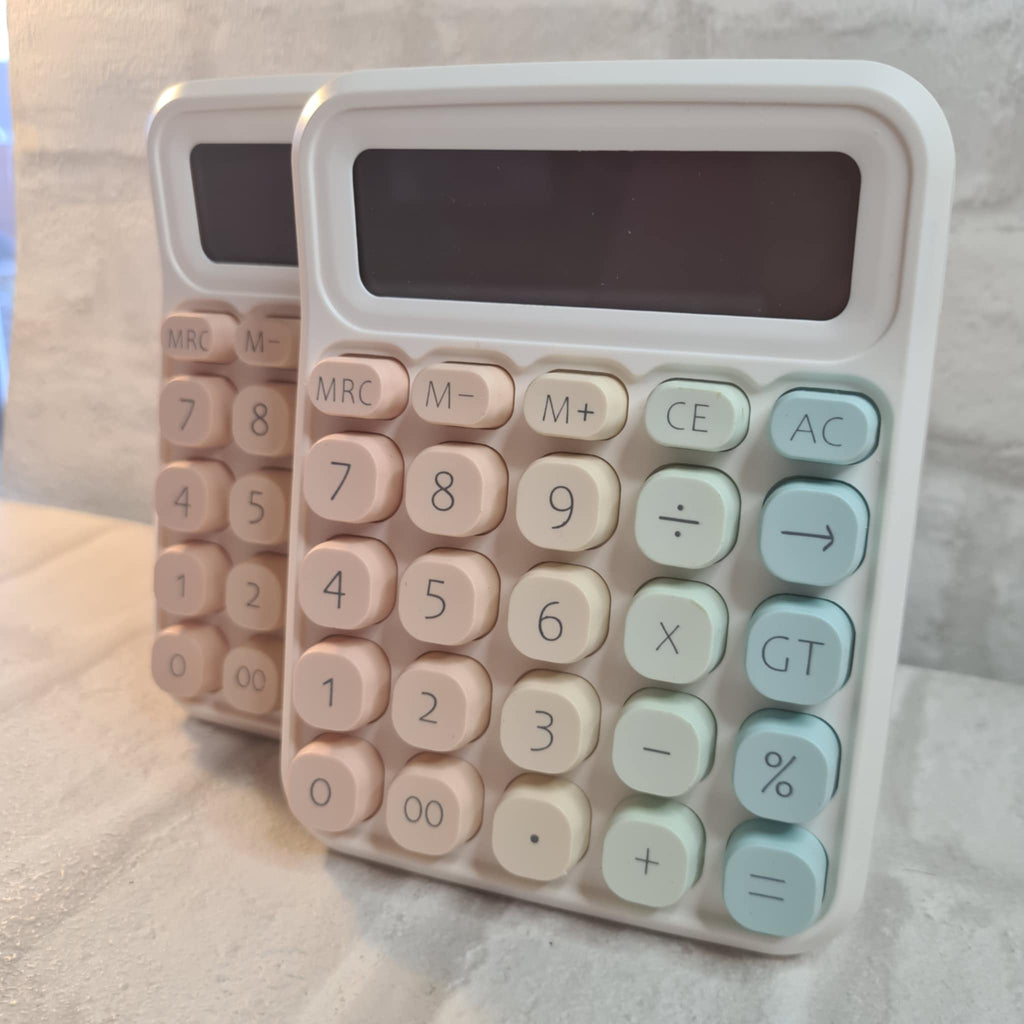 Chunky Pastel Calculator — Stationery Geek