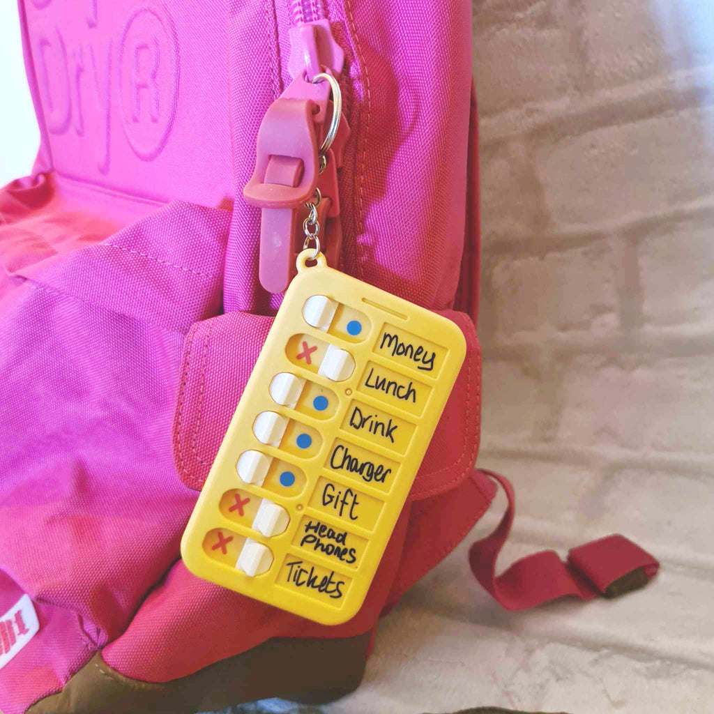 Mini Checklist Board Keyring - with dry wipe pen! — Stationery Geek