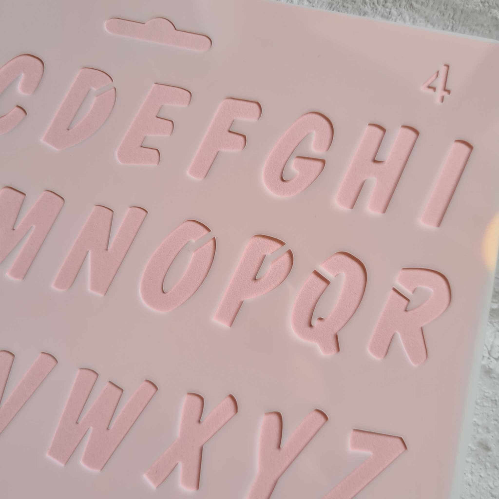 Stencils - alphabet & number, various fonts — Stationery Geek