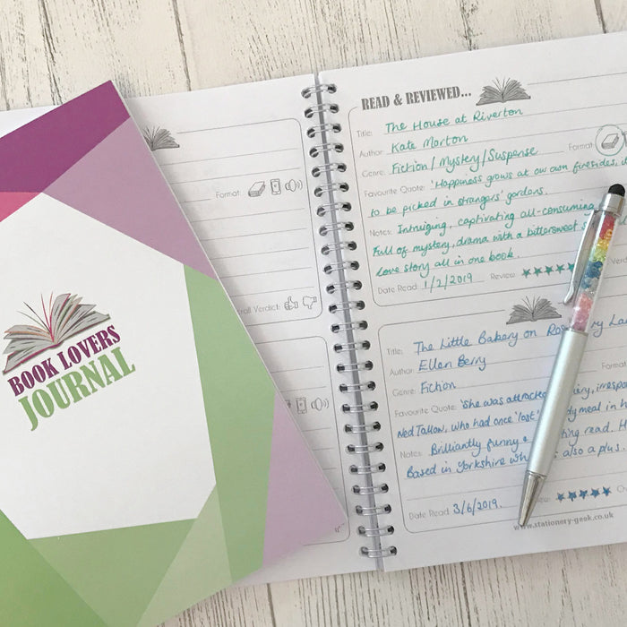 Book Lovers Journal — Stationery Geek