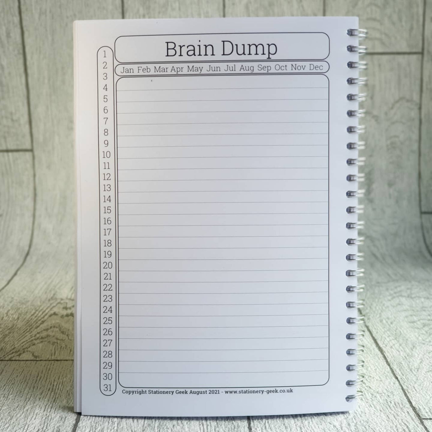 My Daily Journal - ADHD Friendly — Stationery Geek